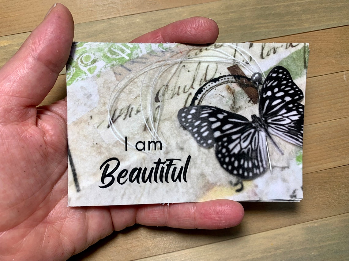 Ready to Print, Positive Affirmation Cards - Butterfly - Etsy