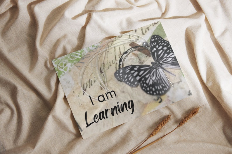 Ready to Print, Positive Affirmation Cards - Butterfly - Etsy