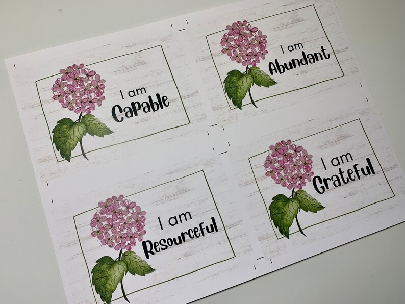 Ready to Print, Positive Classroom Affirmation Cards - Etsy