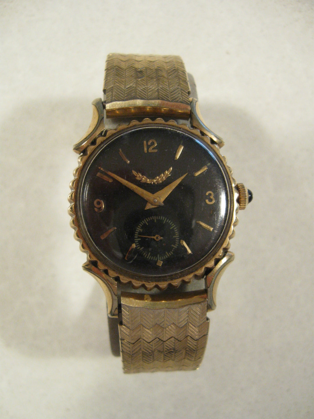 BENRUS Watch Co., 17 Jewels, Swiss, in a BENRUS 10K GF Case 915619 ...