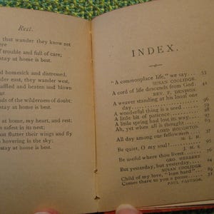 Mini Book rest Anson Randolph Hard to Find and Nice Condition Copyright ...