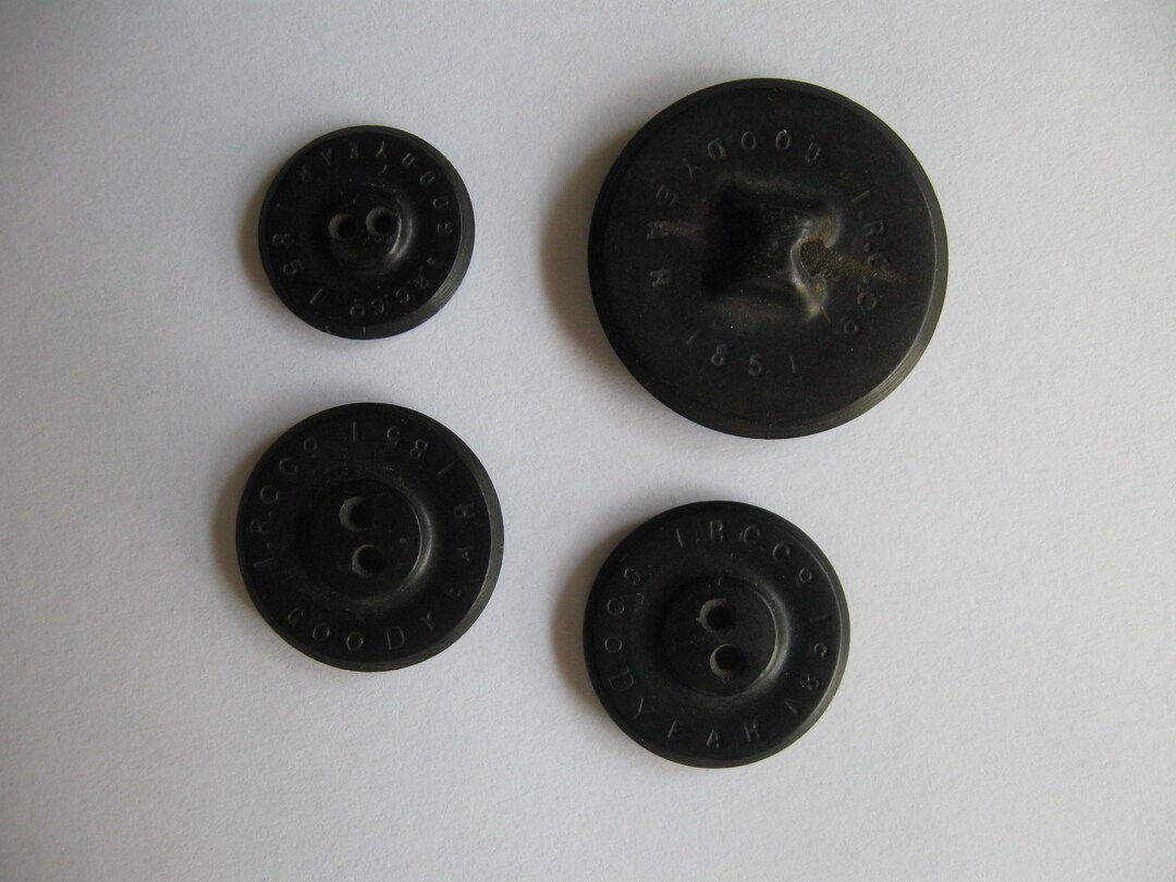 Goodyear 1851 I.R.C. Co Buttons - Etsy