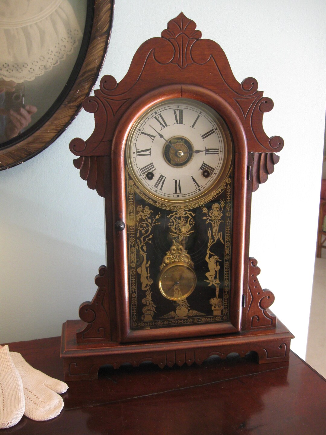 REDUCED..E. N. Welch Clock Company, 8 Day Model, Strikes the Hour ...