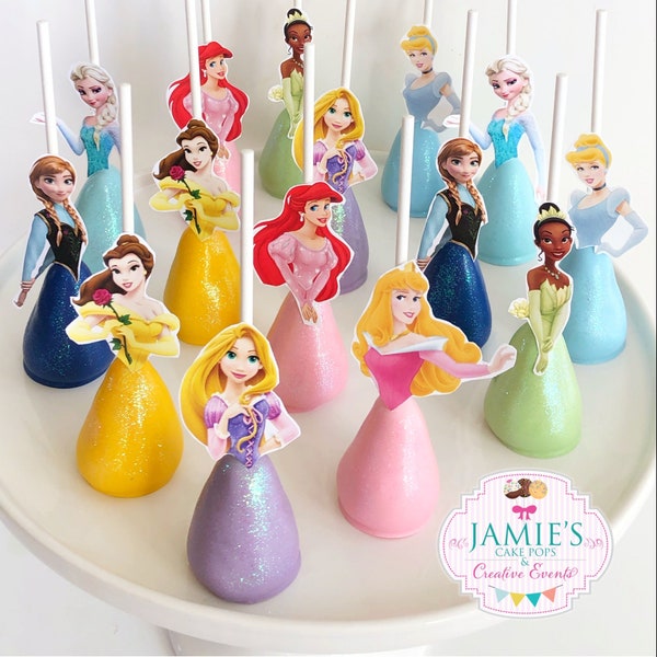 Princess Cake Pops - Etsy