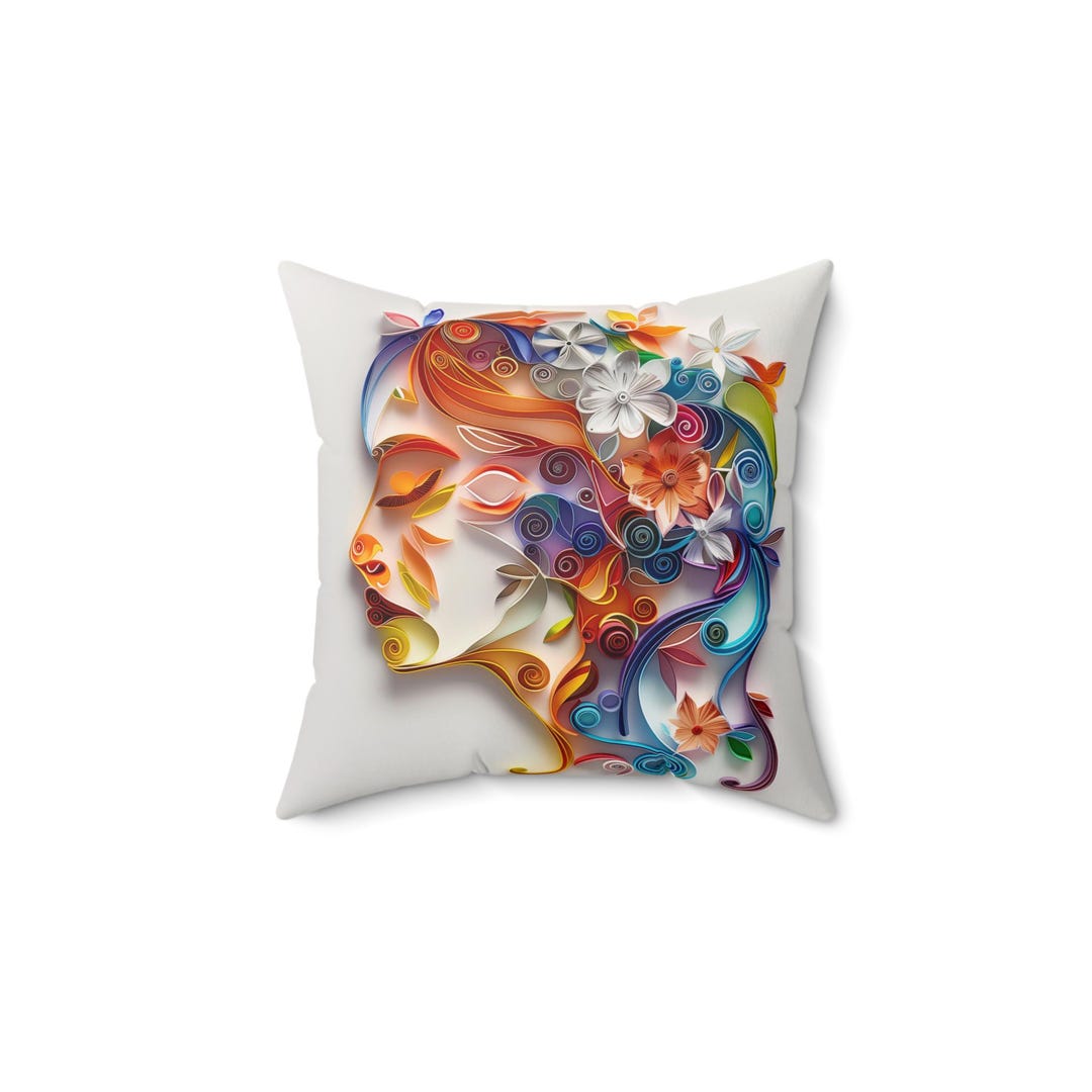 Woman, Quilling, Art Deco, Colorful, Renaissance Period, Art Form ...