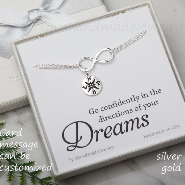 Compass Jewelry - Etsy