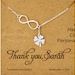 Four Leaf Clover Infinity Necklacey Lariat Shamrock - Etsy