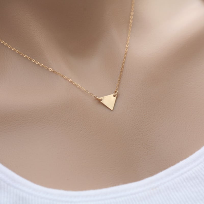 Triangles Necklace - Etsy