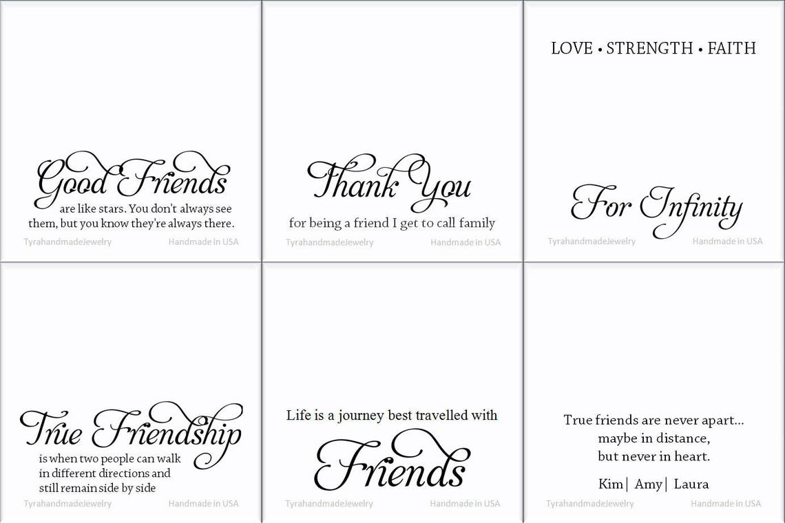 Greeting Card Note Card Message Cardpersonalized Note | Etsy