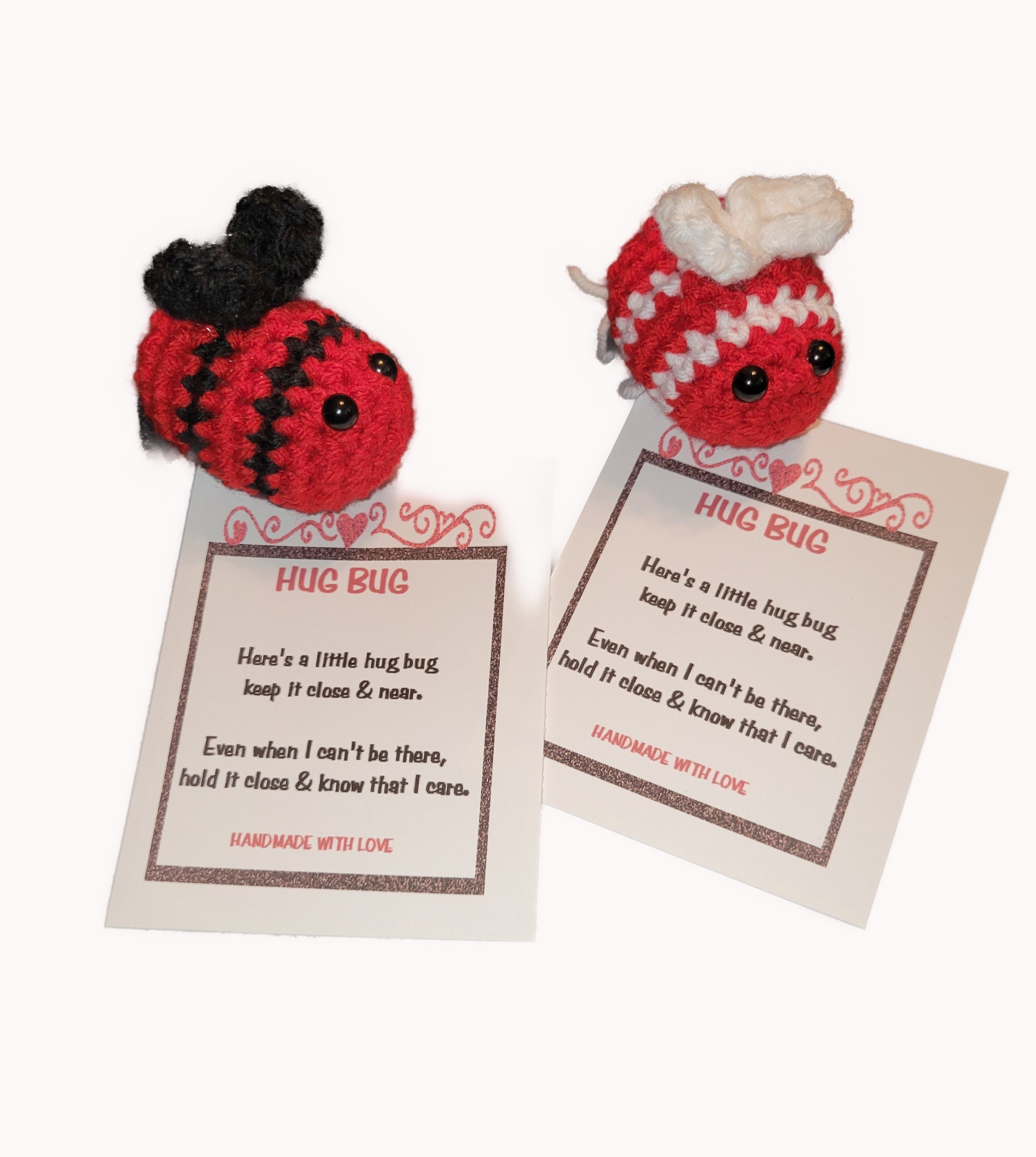 Hug Bug, Crocheted Set of Two (2) - Etsy