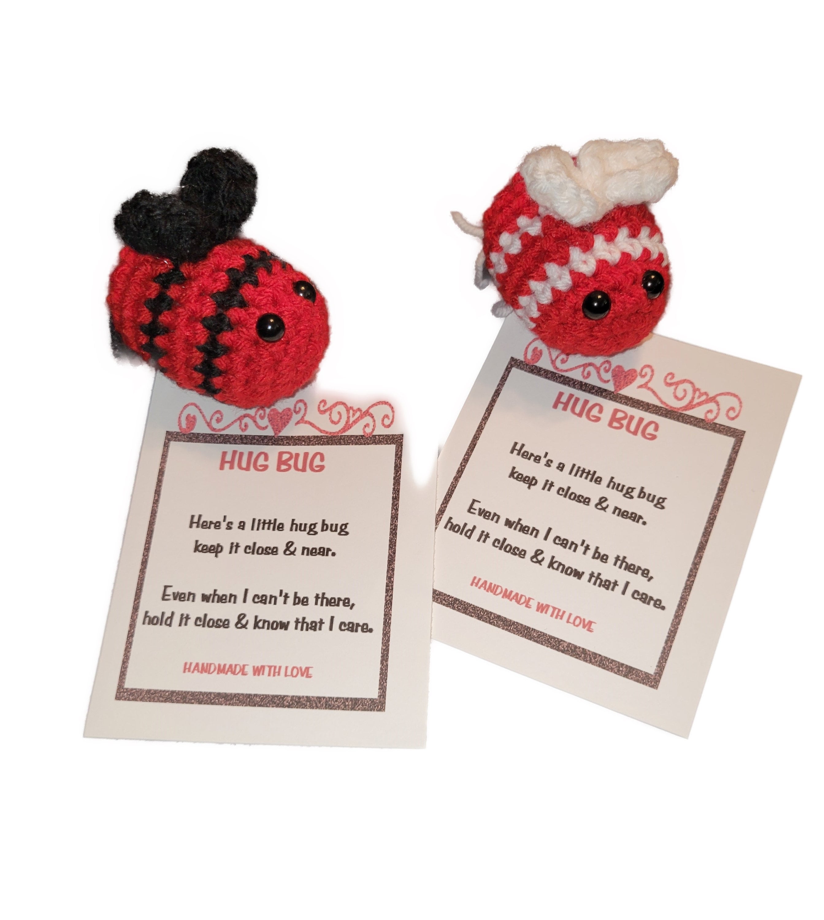 Hug Bug, Crocheted Set of Two (2) - Etsy