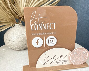 Plastic Table Sign - Etsy