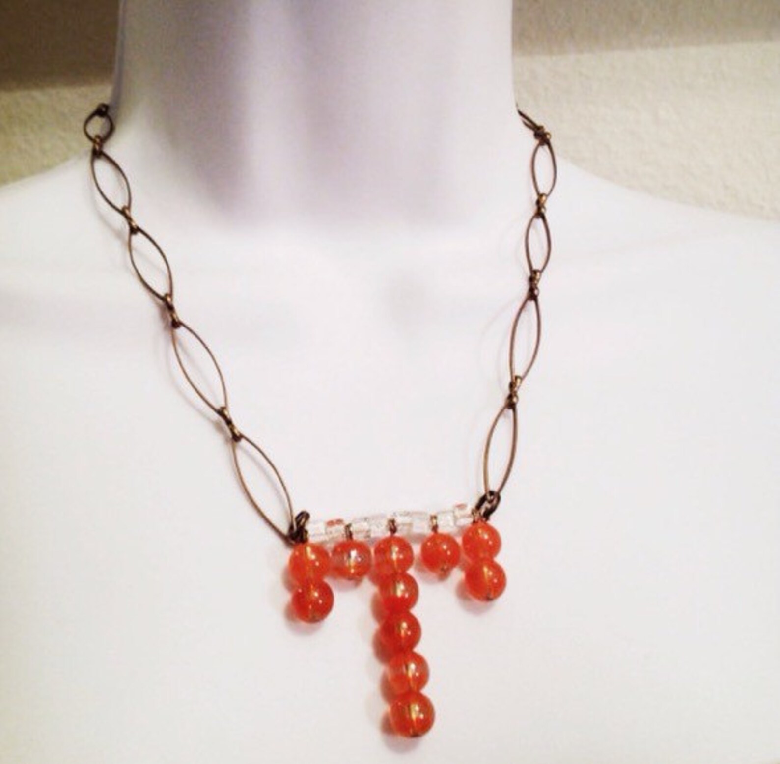 Tennessee Vols Necklace // UT // Rocky Top // Tennessee // Big | Etsy