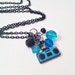 Retro Inspired Blue Boom Box Speaker Charm Necklace - Etsy
