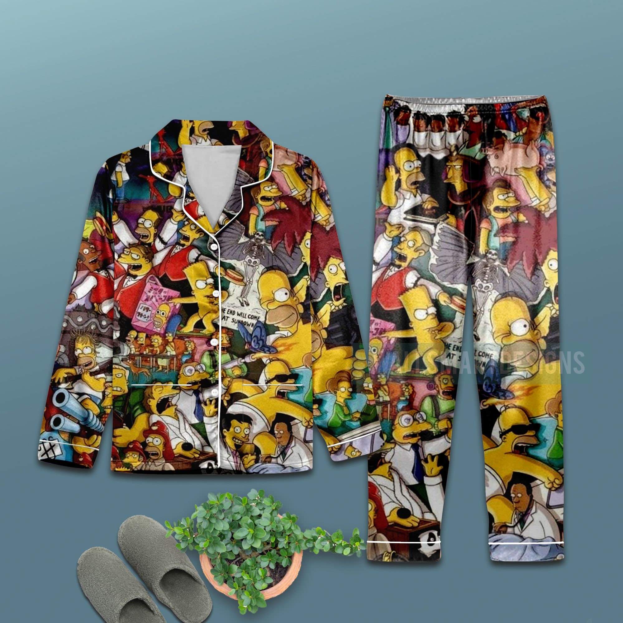 The Simpson Pajama Set, Family Pajamas Set sold by Flattery Meghan ...