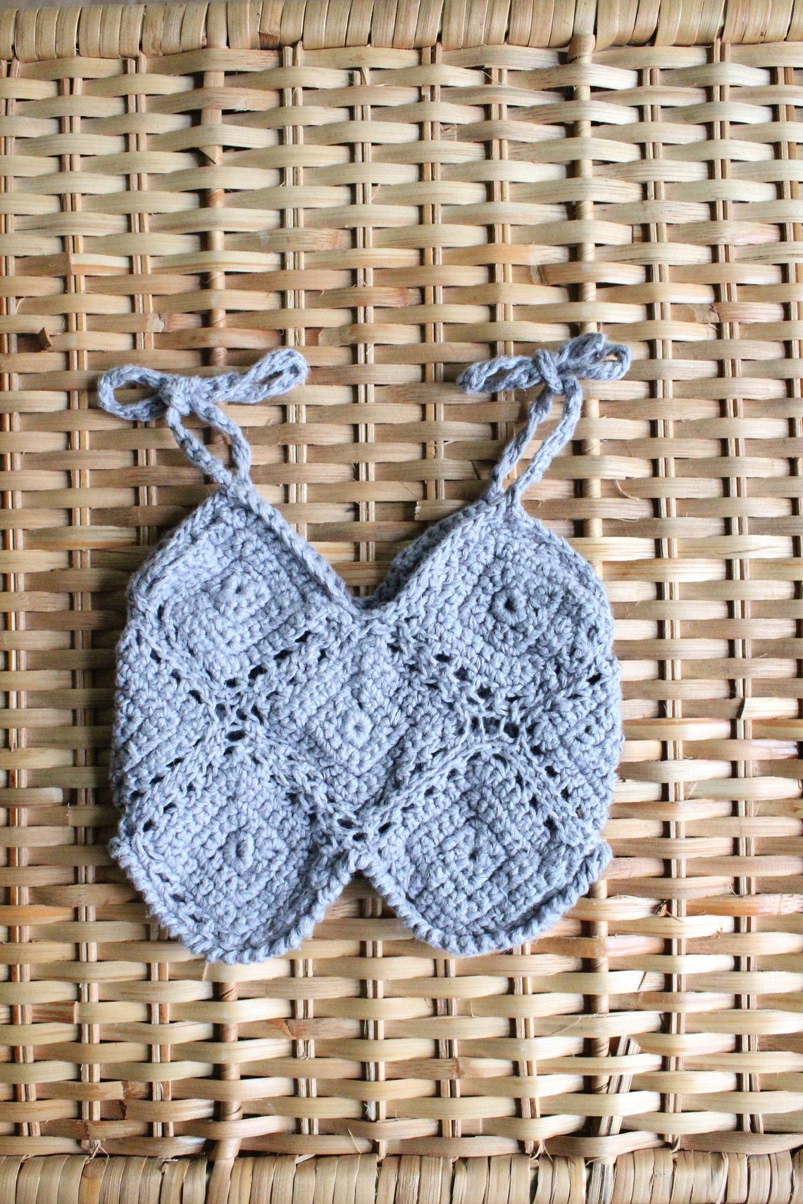 BABY Motif Tank Top Crochet PDF Pattern DIY Crocheted Belly - Etsy