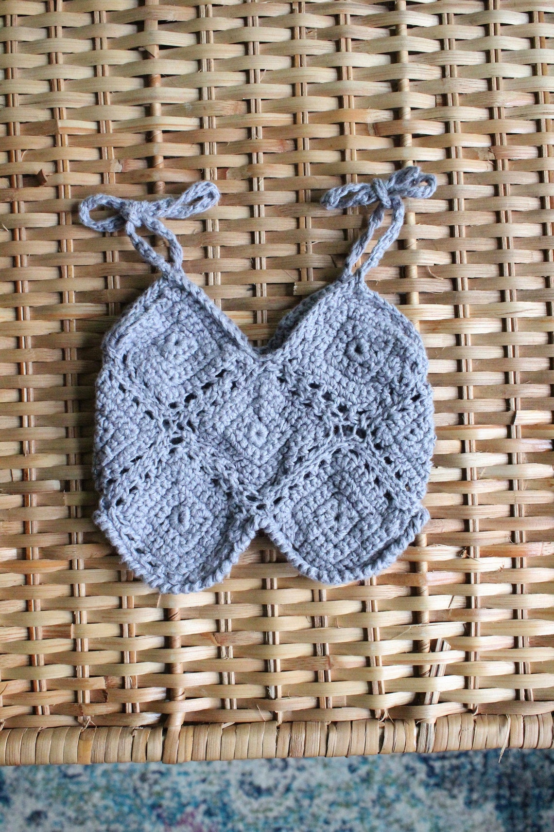 BABY Motif Tank Top Crochet PDF Pattern DIY Crocheted Belly - Etsy