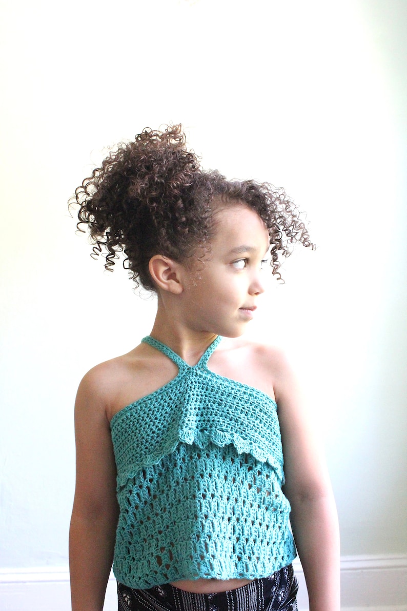 CHILDRENS Fae Tank Top Crochet PDF Pattern DIY Crocheted Shirt - Etsy
