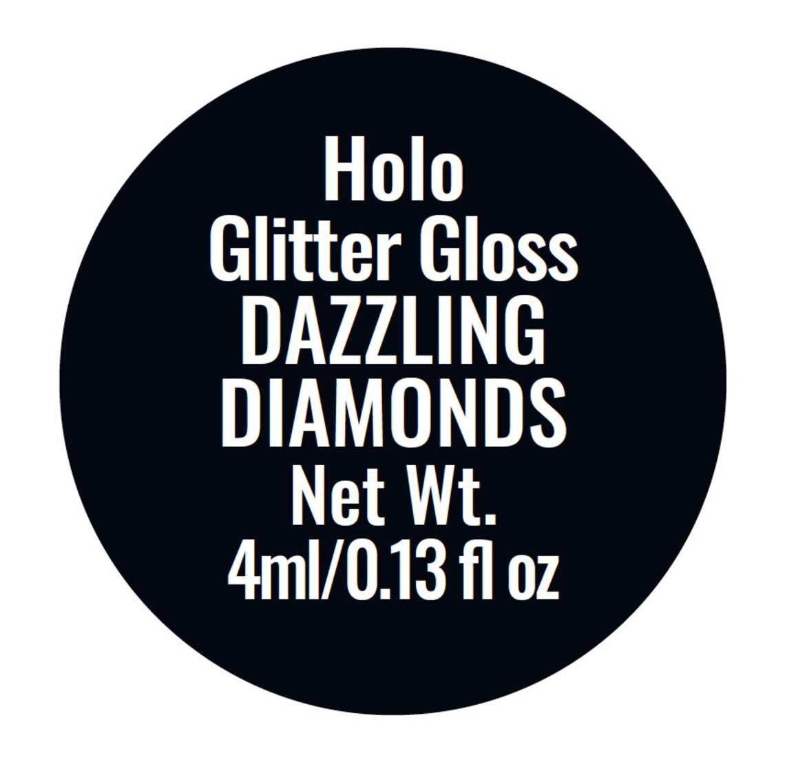 200 Lipstick Cap Labels 1/2 Round Printed With Black - Etsy