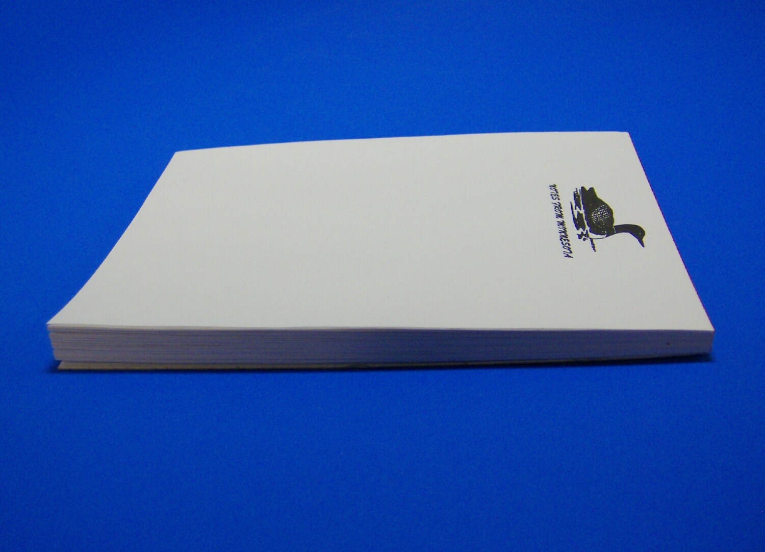 Minnesota Loon Notepads, 50 Sheets Memo Note Pad, Gift Store Cabin ...