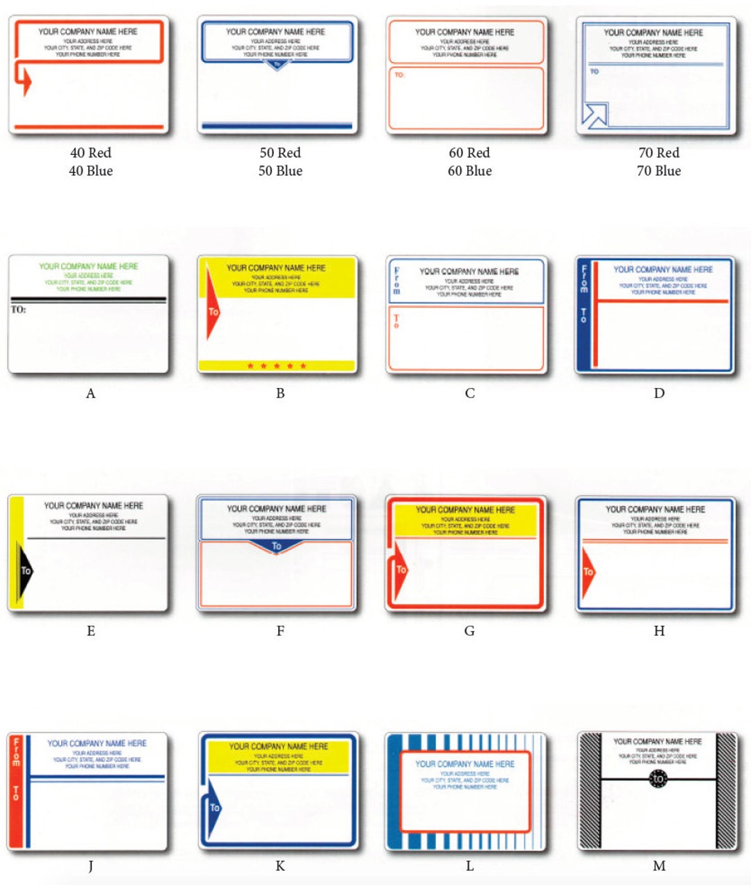 2,000 Printed Mailing Labels, Custom Business Shipping Stickers, Print ...