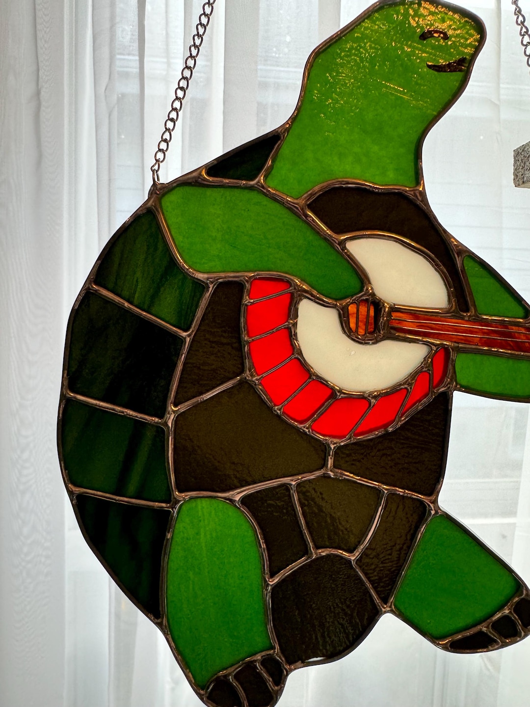 Stained Glass Terrapin Turtle - Grateful Dead Terrapin Station - Etsy