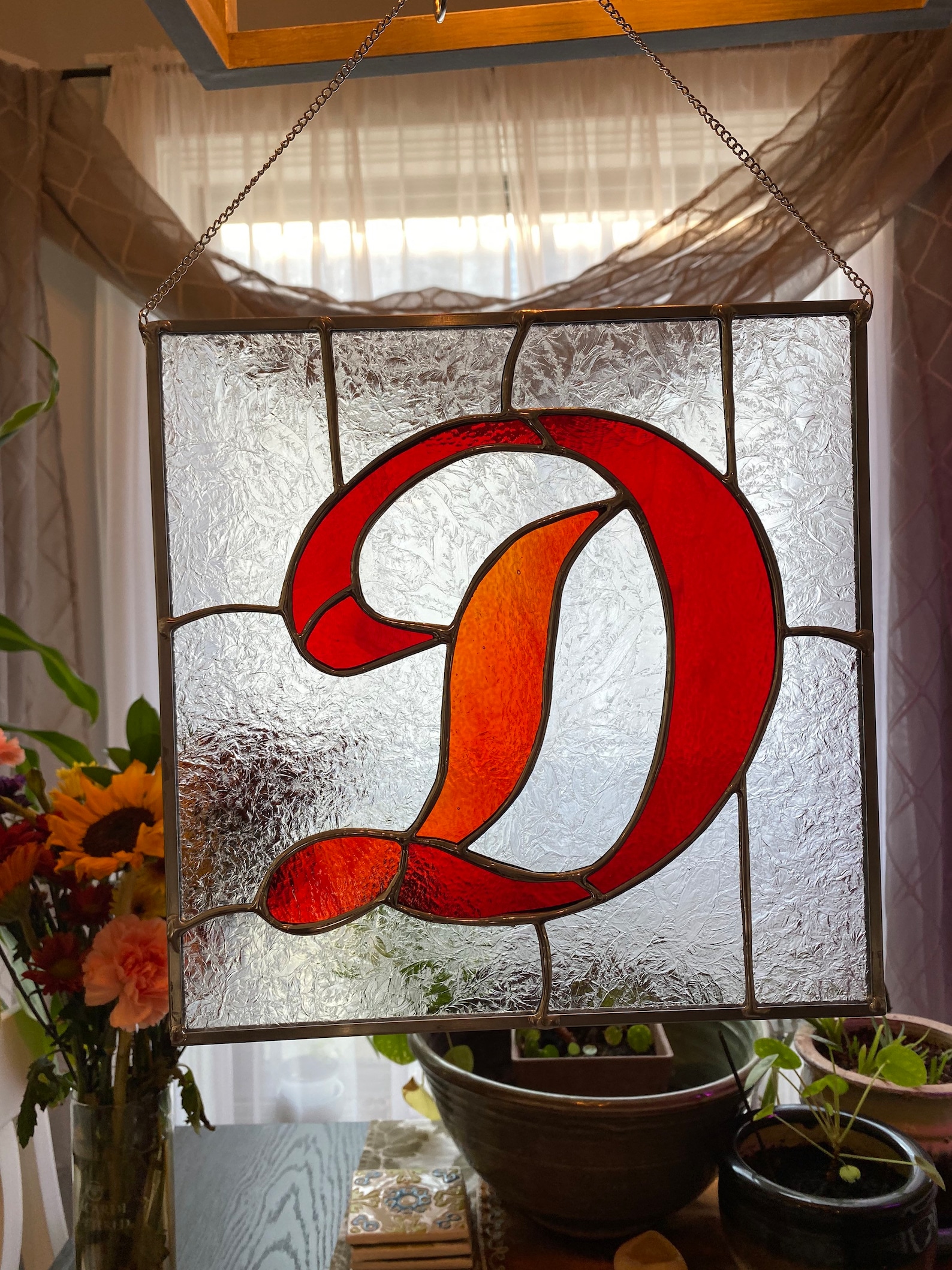 Stained Glass Initial Choose Your Alphabet Letter - Etsy