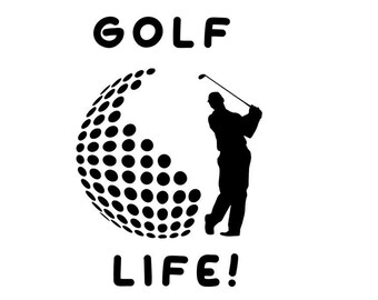 Golf Decal - Etsy