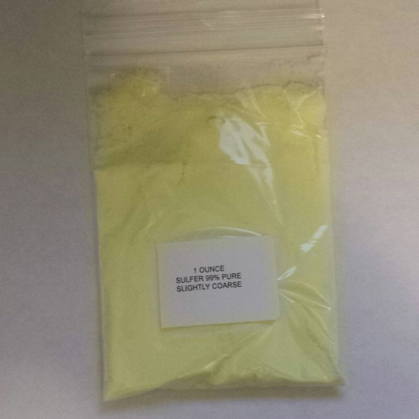 Sulfur - Etsy