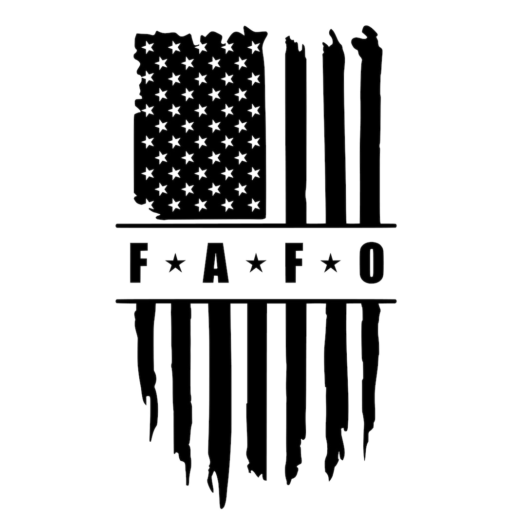 Fafo Flag #1 Car Decal Choose Color and Size - Etsy