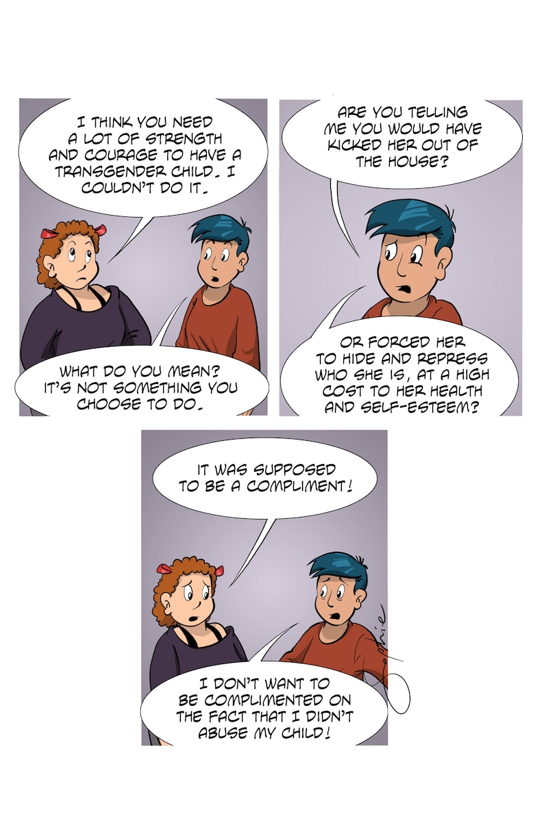 PDF Serious Trans Vibes Assigned Male Comics by Sophie - Etsy UK