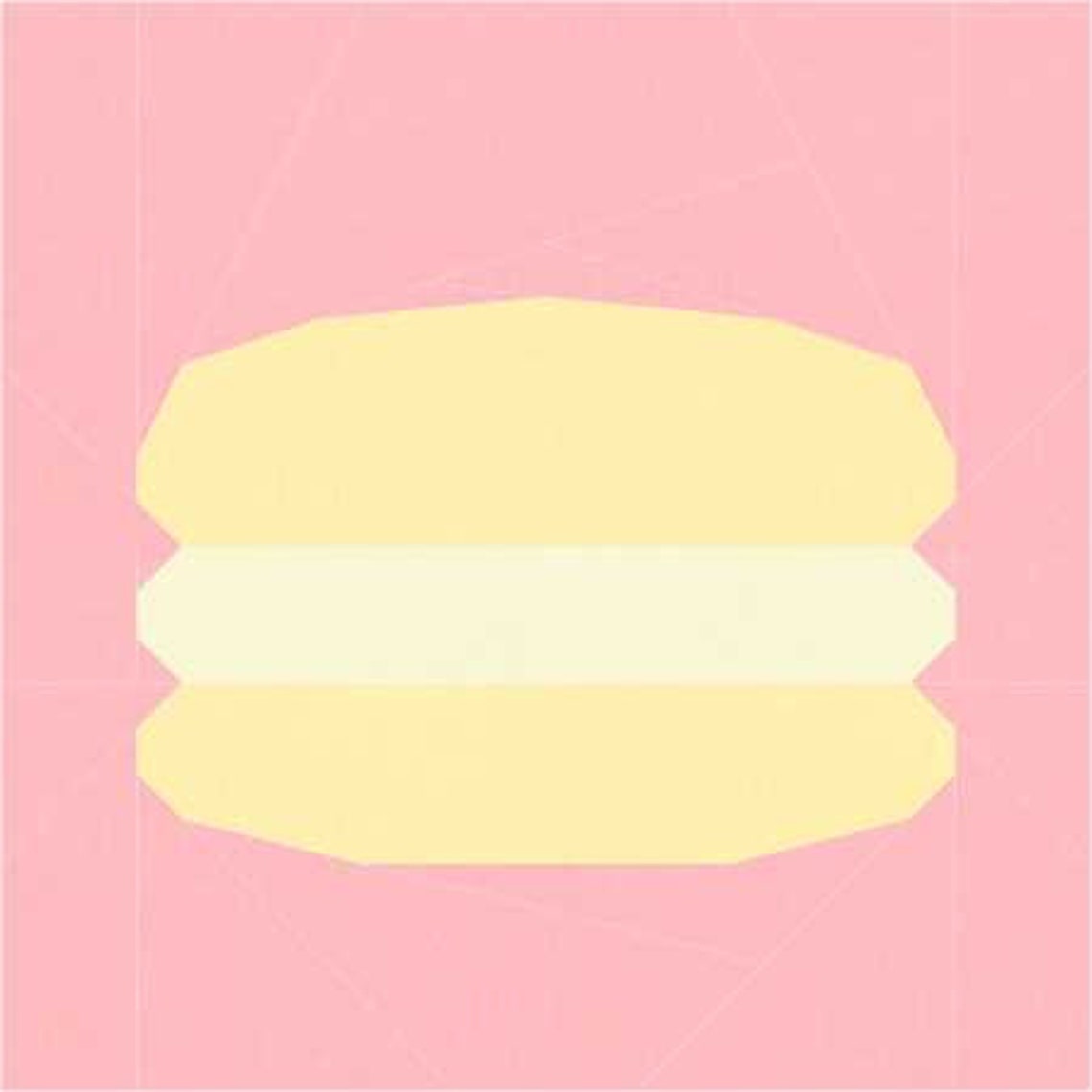 French Macaron Quilt Block Pattern: Beginner FPP (PDF Pattern) - Etsy