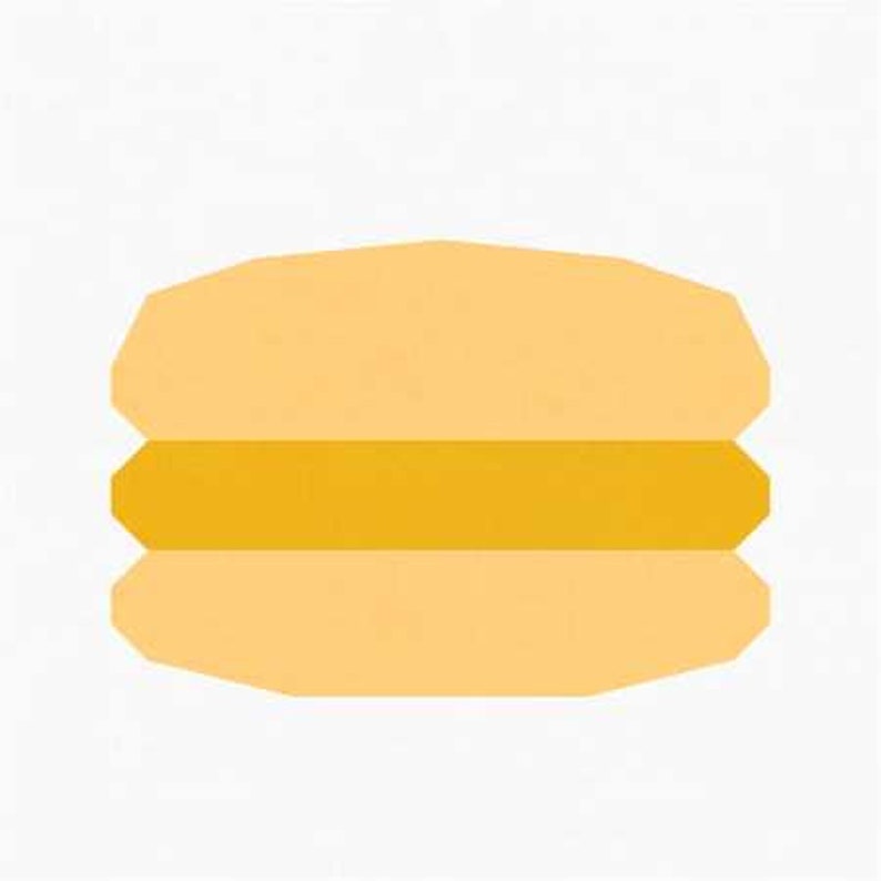 French Macaron Quilt Block Pattern: Beginner FPP (PDF Pattern) - Etsy