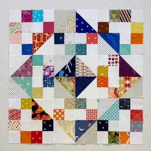 Confetti Quilt Tutorial, Scrappy Quilt Tutorial, Beginner Quilt Pattern ...