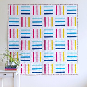 Bar Quilts Pattern Bundle, Modern Quilt Patterns, Beginner ...