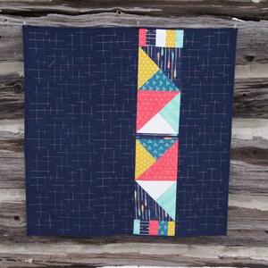 Triangle Baby Quilt Pattern, Diamonds Throw Quilt, Baby Blanket ...