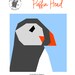 Puffin Head Quilt Block Pattern, Intermediate Foundation Paper Piecing ...