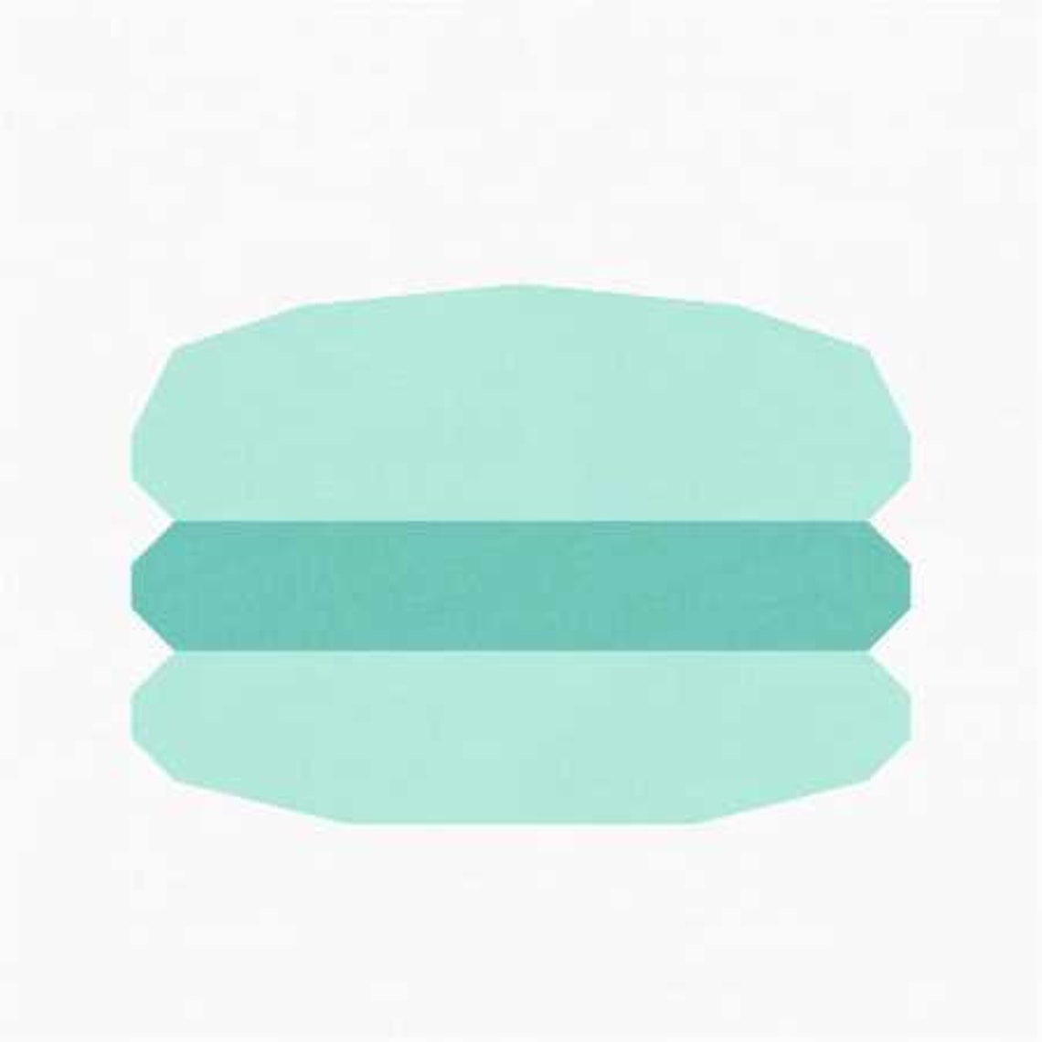 French Macaron Quilt Block Pattern: Beginner FPP (PDF Pattern) - Etsy