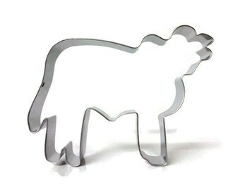 Cookie Cutter CATTLE TAG #1 2" 2.5" 3" 3.5" 4" 4.5" 5" 3D Printed PLA ...