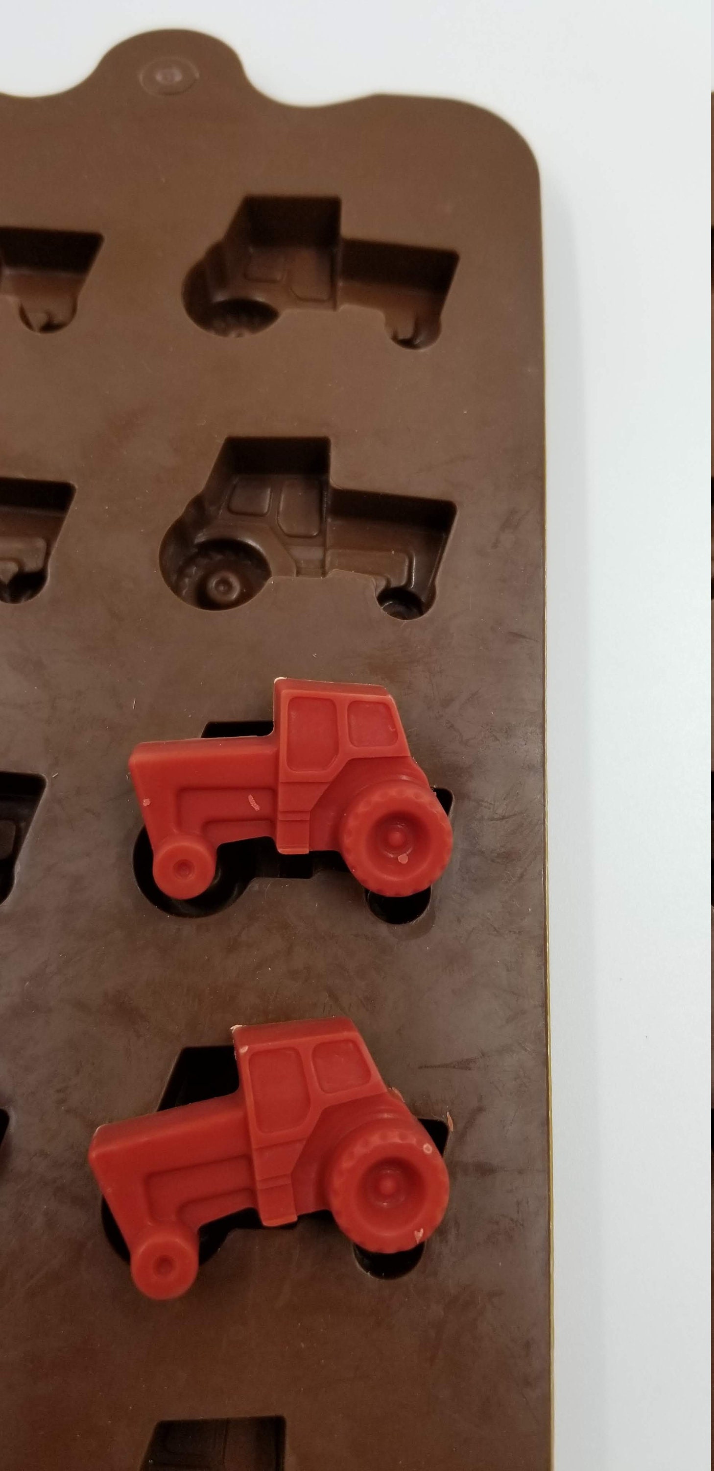 Farm Tractor Candy Chocolate Gummy Mold Pack of 2 - Etsy