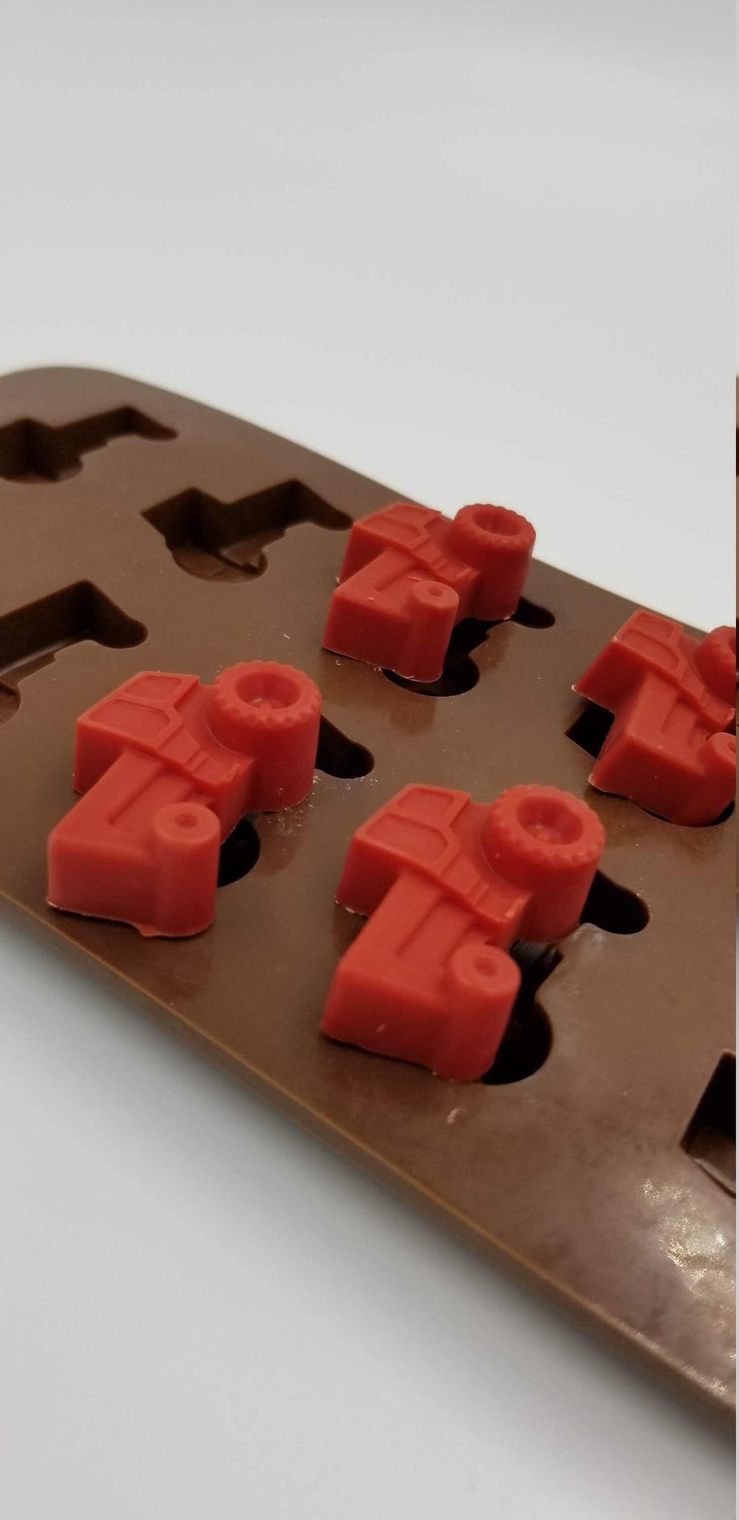 Farm Tractor Candy Chocolate Gummy Mold Pack of 2 - Etsy