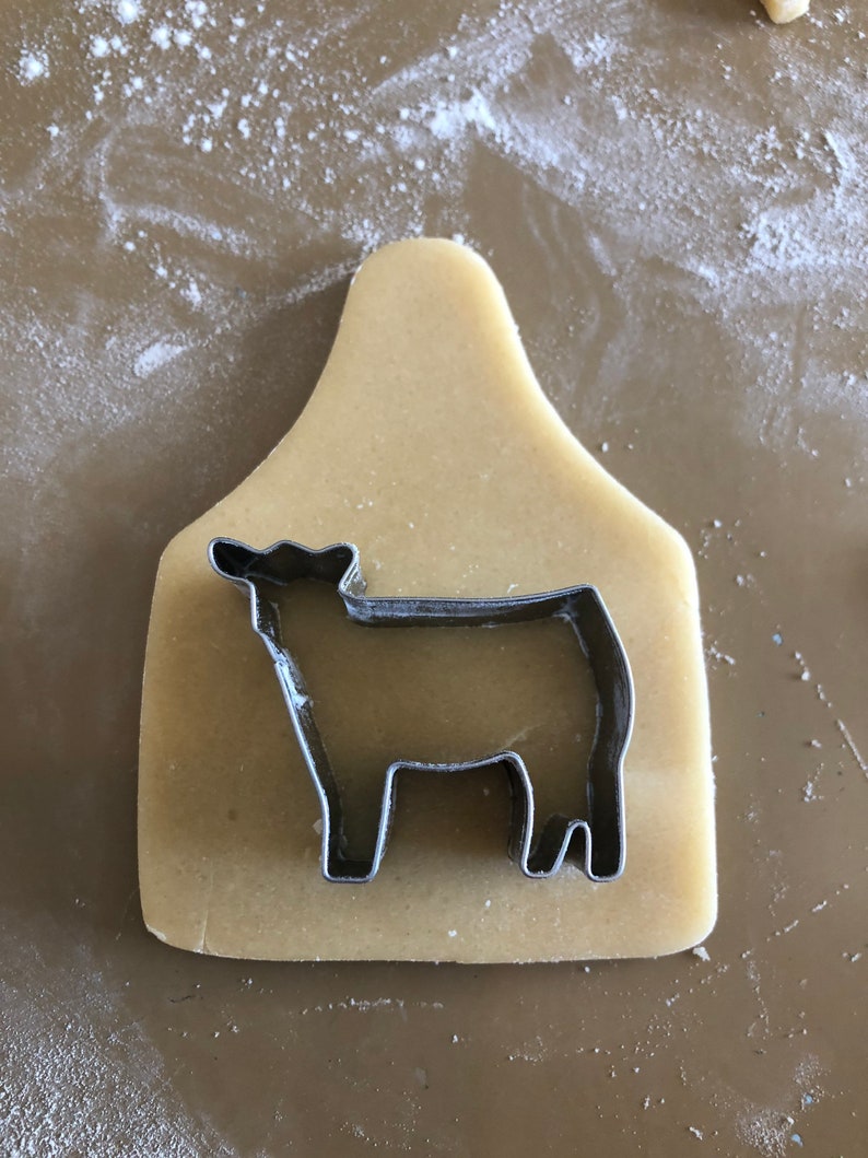 MINI STOCK SHOW Livestock Cookie Cutter Cow Goat Pig Lamb Stainless ...