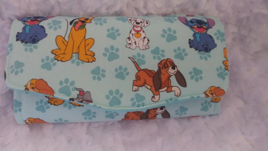 Disney Dog Necessary Clutch Wallet, Cartoon Dog Wallet, Necessary ...