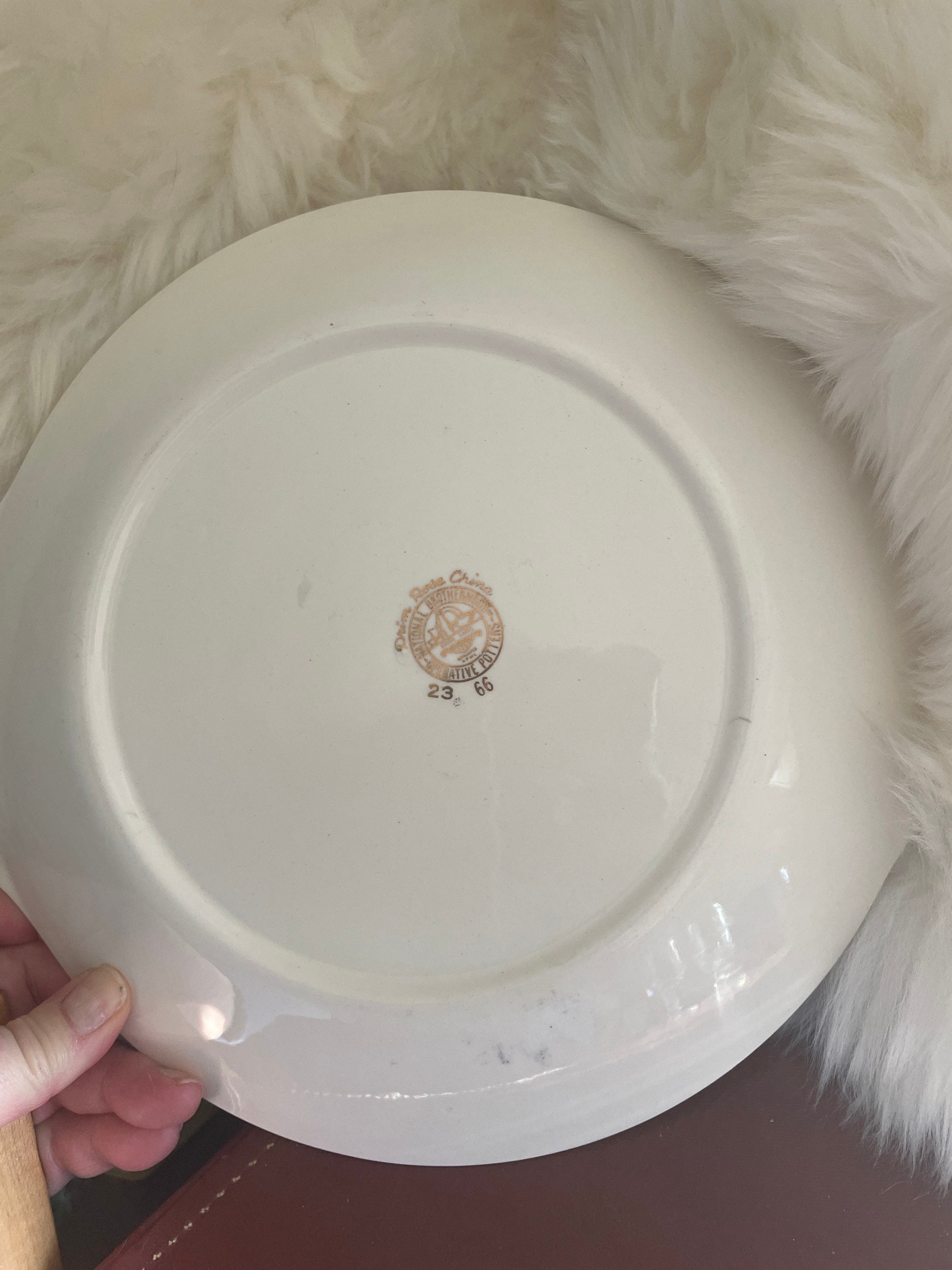 Prim Rose China National Brotherhood Operative Potters Serving Bowl ...
