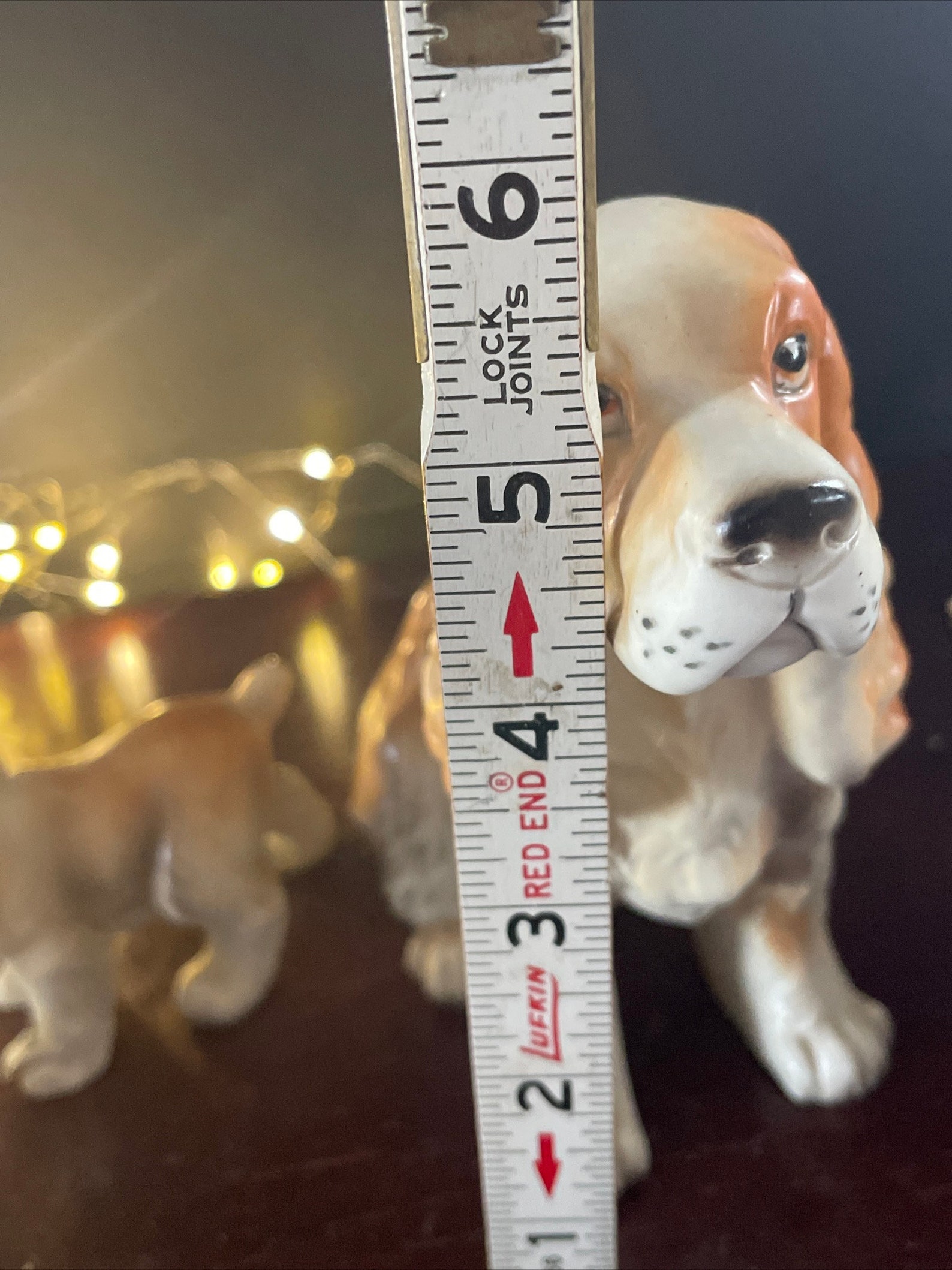 This Listing is for a Vintage Porcelain Cocker Spaniel Dog Figurines ...