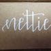 Handwritten Calligraphy Personalized Name Tags, Gift Tags, Place Cards ...