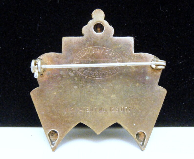 Wwll British War Relief Society Pin Official BWRS B.B. Pins Signed ...