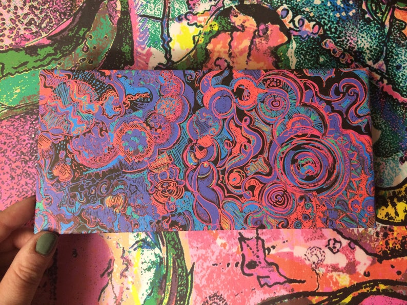 Custom Art Ticket Stub Album Seamless Spine - Fits 52 Stubs With SOLID ...