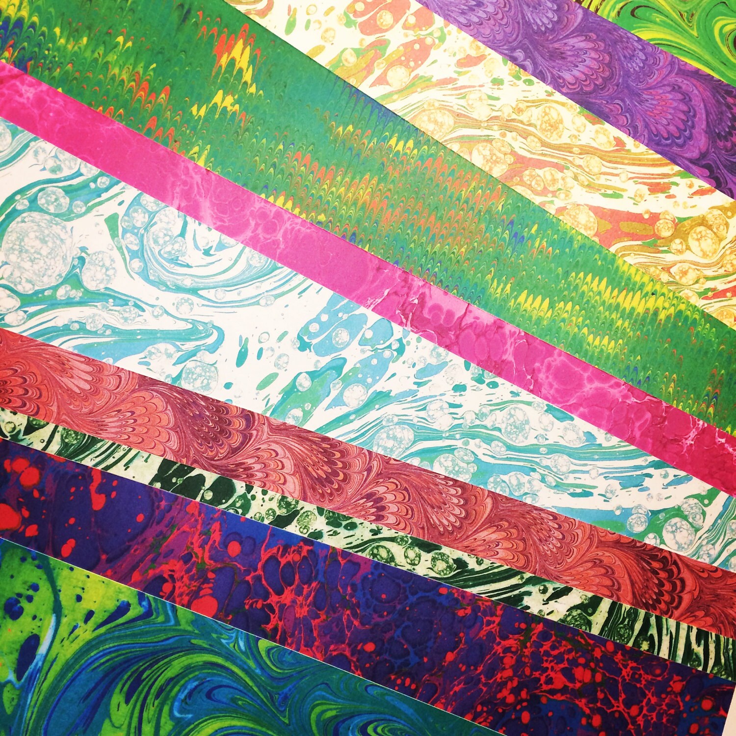 Custom Double Vision Blue Variant Ticket Stub Album 52 Stubs With SOLID ...