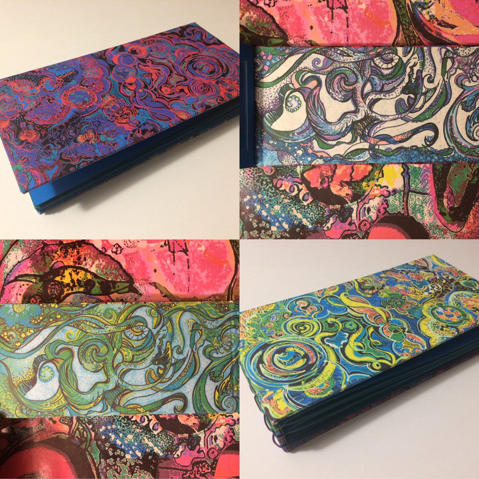 Custom Art Ticket Stub Album Seamless Spine - Fits 52 Stubs With SOLID ...